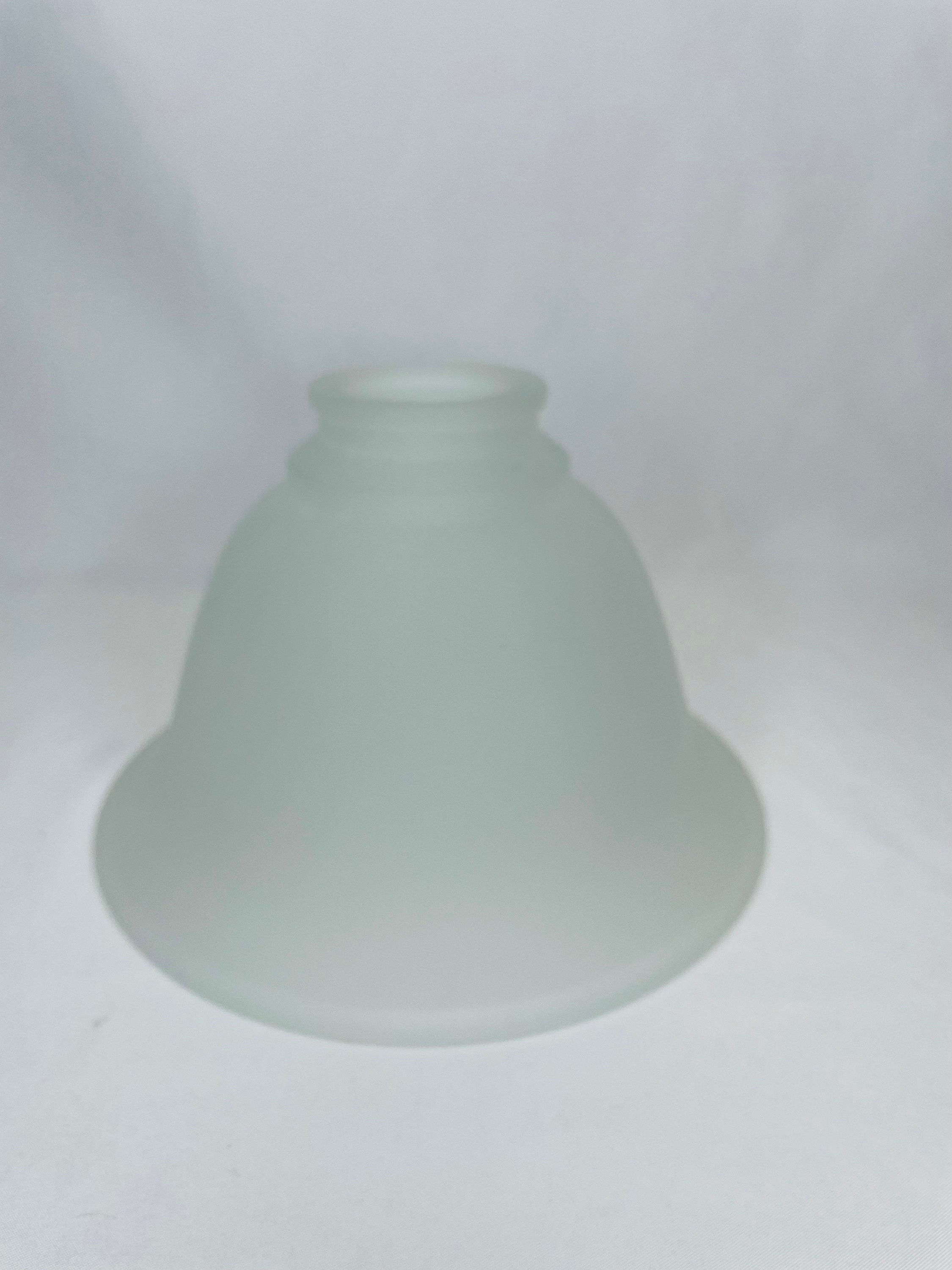 Vintage Frosted Replacement Glass Shade 4 1/2H X 7W 2 1/8base - Etsy
