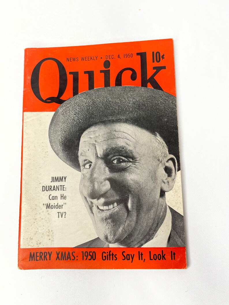 Quick News Weekly Mini Magazines 1950's & 1951 - Etsy