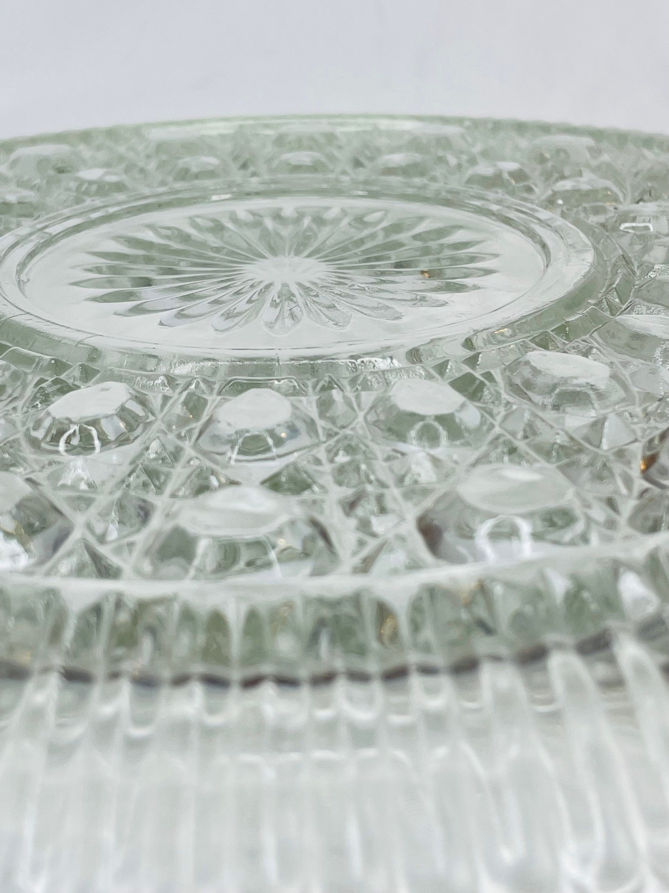 Antique Decorative Glass Serving Dish/serving Platter - Etsy