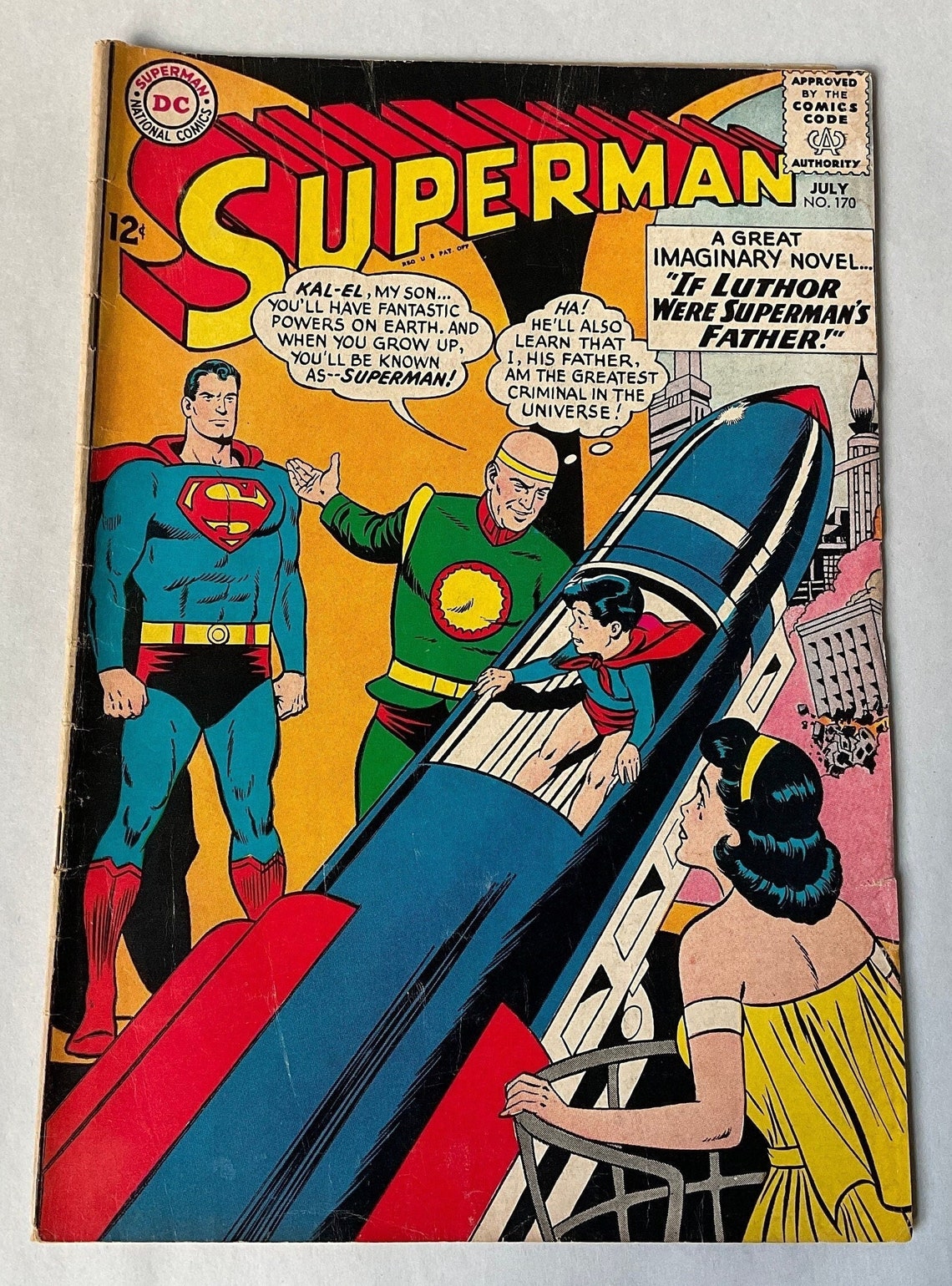 Vintage Superman DC Comics 1961-1964 - Etsy
