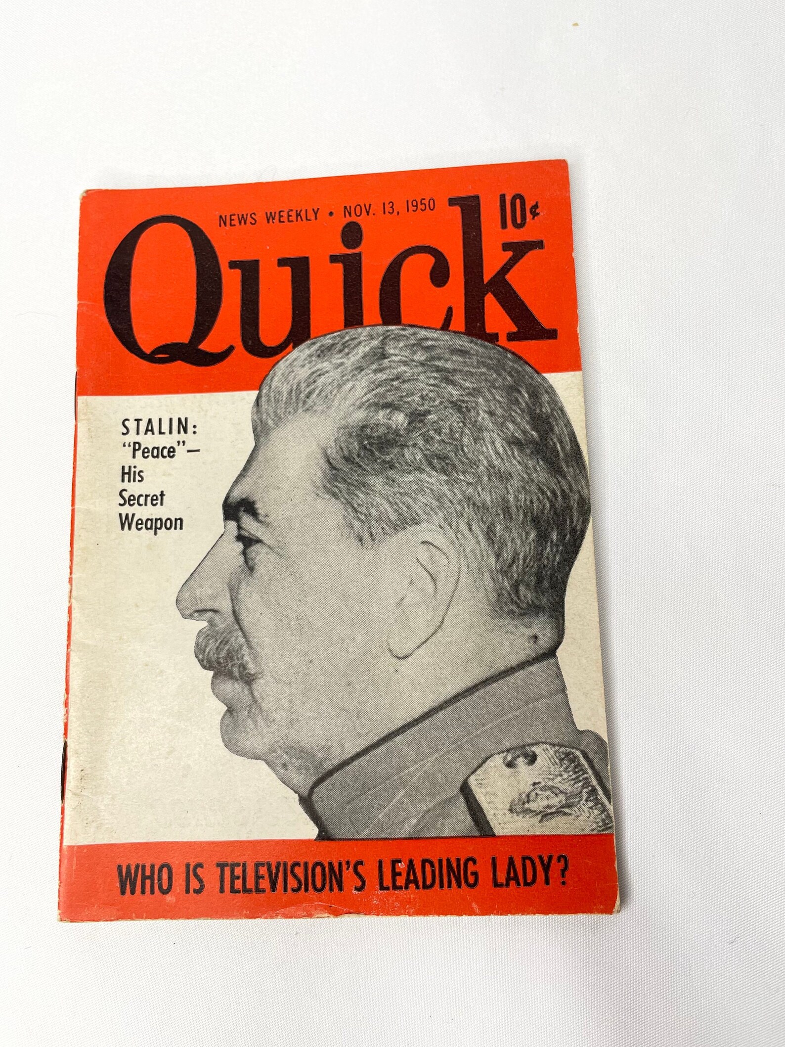Quick News Weekly Mini Magazines 1950's & 1951 - Etsy