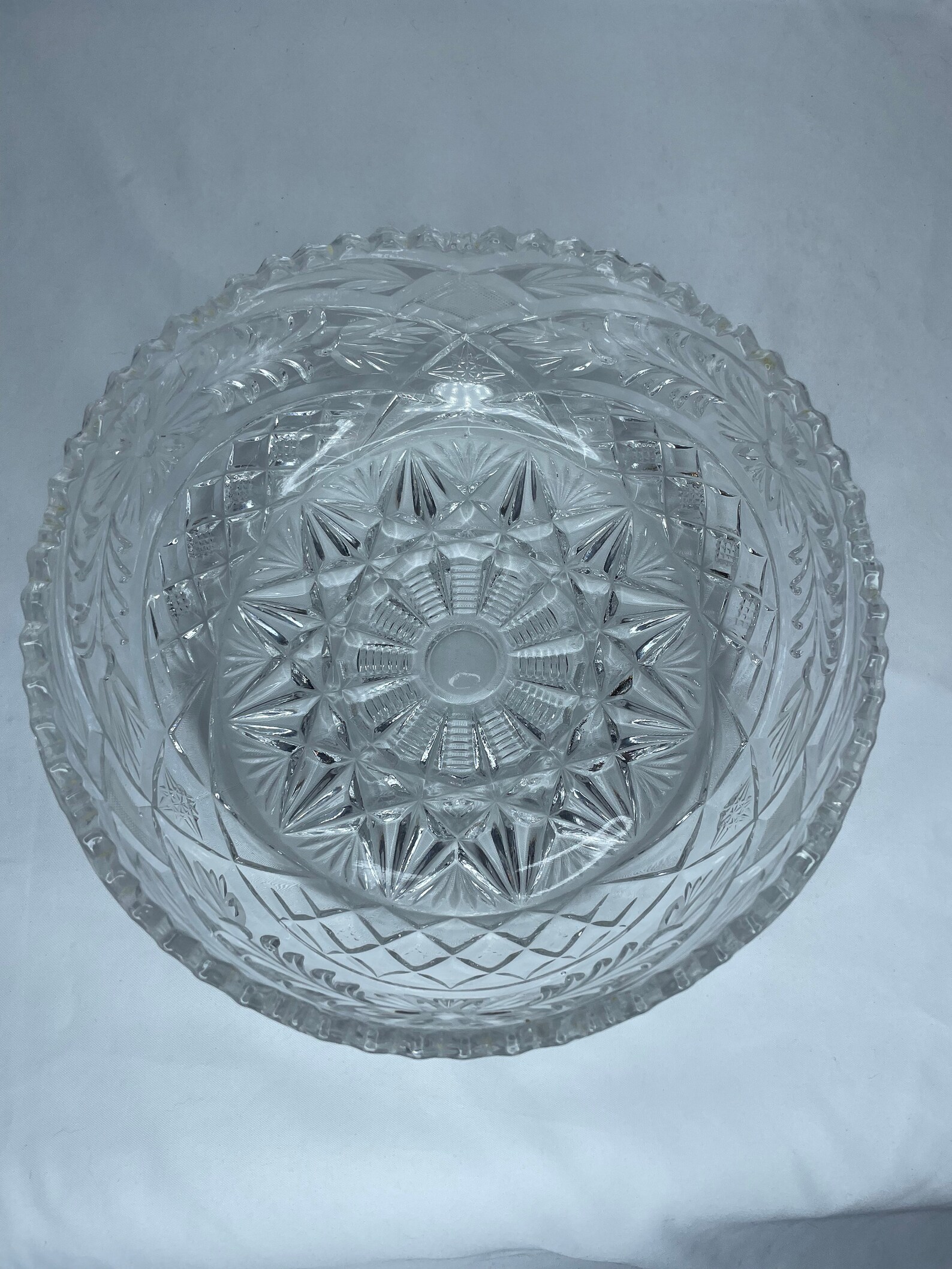 Vintage Crystal Serving Bowl/dish | Etsy