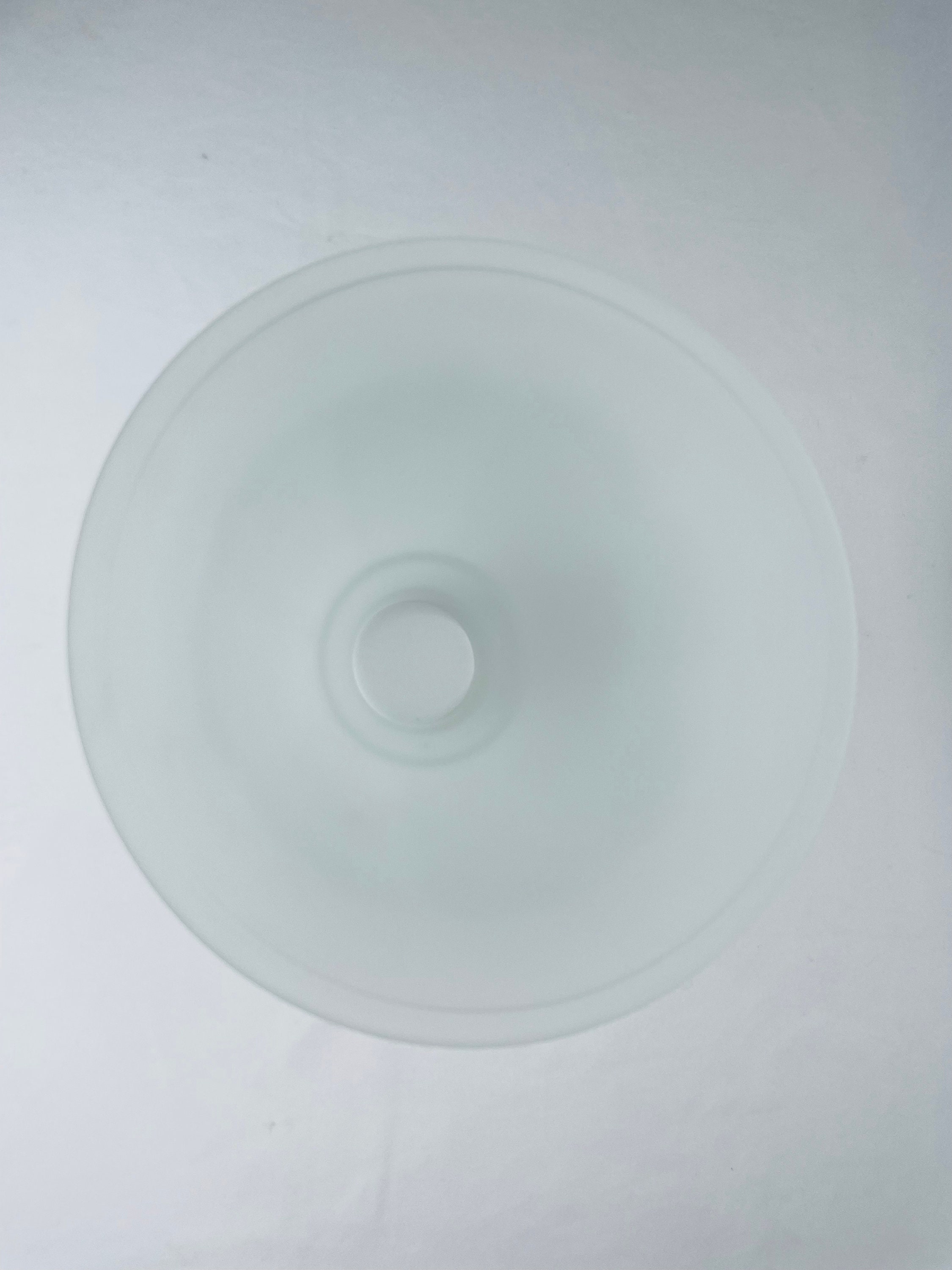 Vintage Frosted Replacement Glass Shade 4 1/2H X 7W 2 1/8base - Etsy