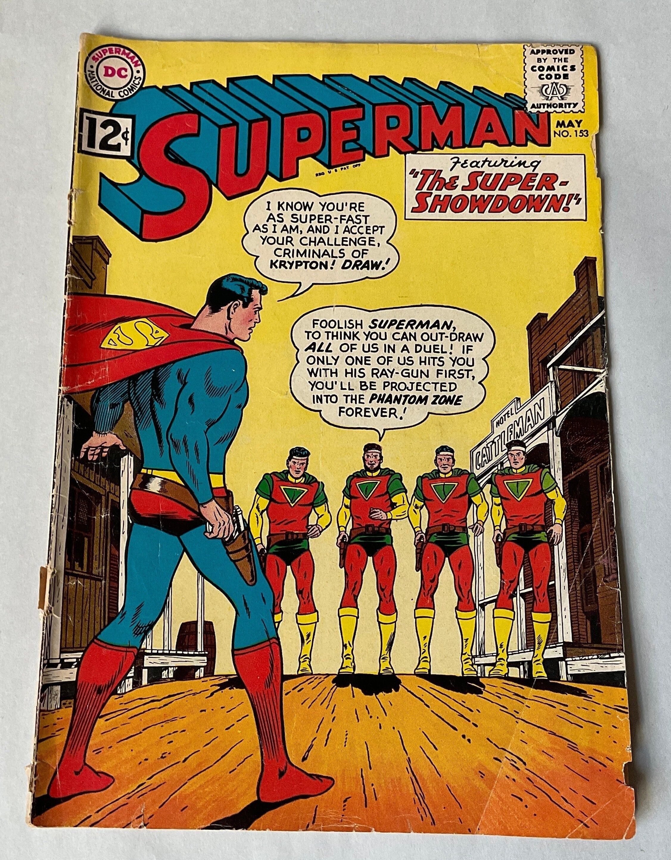 Vintage Superman DC Comics 1961-1964 - Etsy