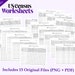 Genealogy U.S. Census Worksheets for Ancestry Research 1790-1930 Jpgs ...