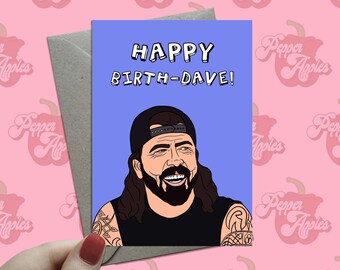Dave Birthday Card | Etsy