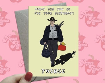 Walking Dead Card | Etsy