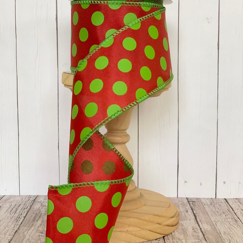 Grinch Ribbon - Etsy