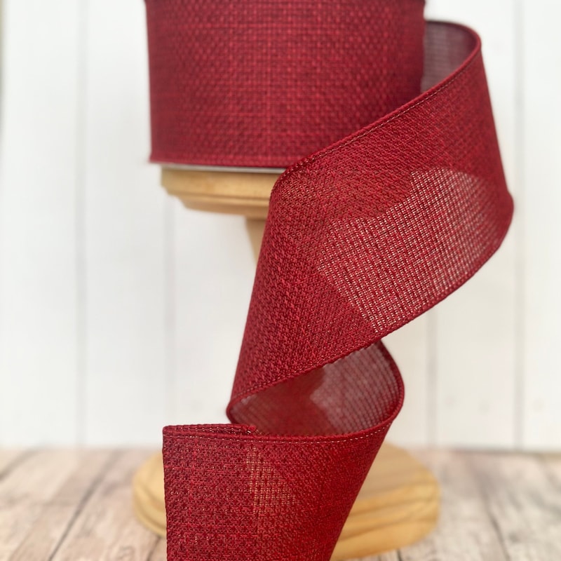 Maroon Ribbons - Etsy