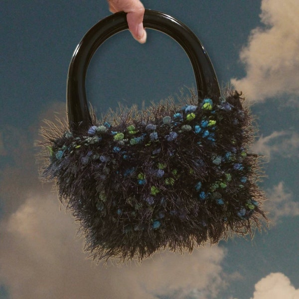 Fuzzy Tote Bag - Etsy