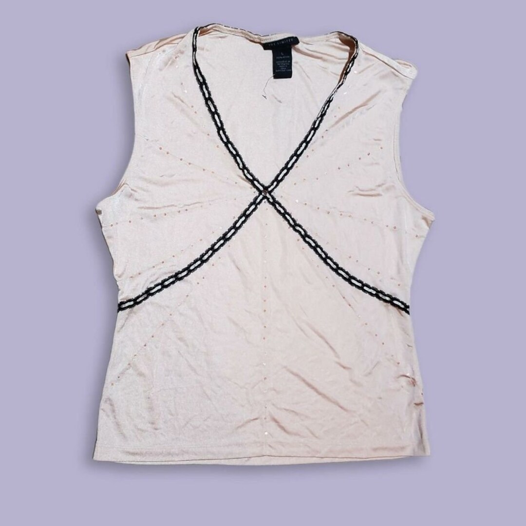 90s Y2K Coquette Office Siren Pink Sequin Top Lace Details - Etsy UK