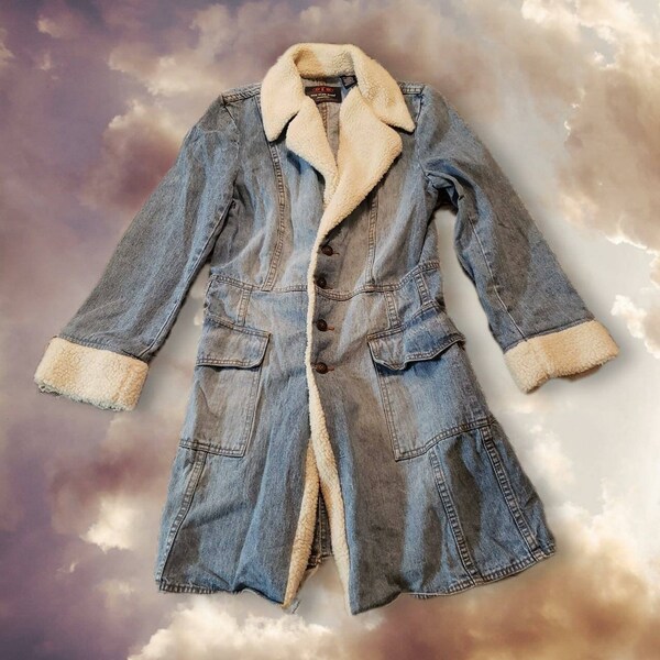 Grunge Denim Jacket - Etsy