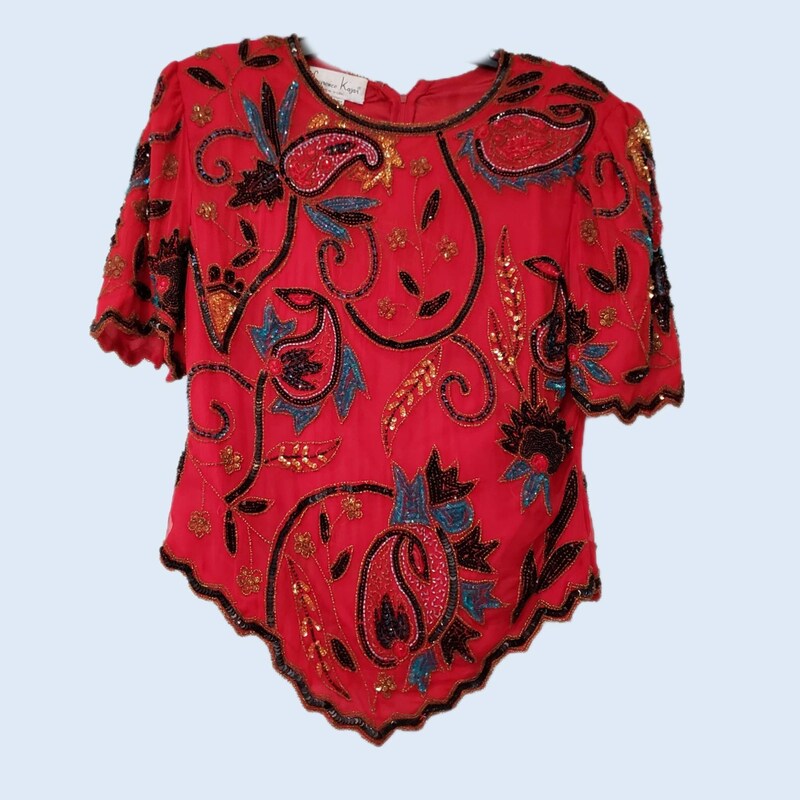 Beaded Top - Etsy