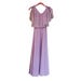 70s Cottagecore Boho Purple Maxi Dress Union Made XXS - Etsy
