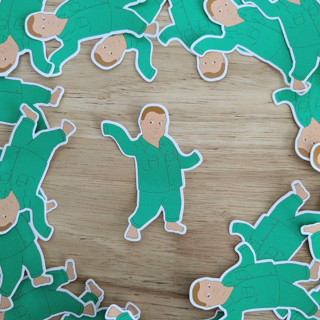 Bobby Hill Sticker - Bobby in Pajamas | King of the Hill | Die-cut ...
