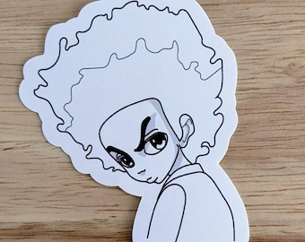 How To Draw Huey Freeman Face