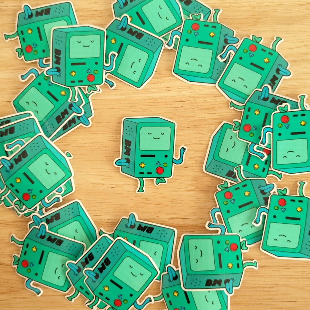 BMO CLEAR Vinyl Sticker Adventure Time Translucent 2in. - Etsy