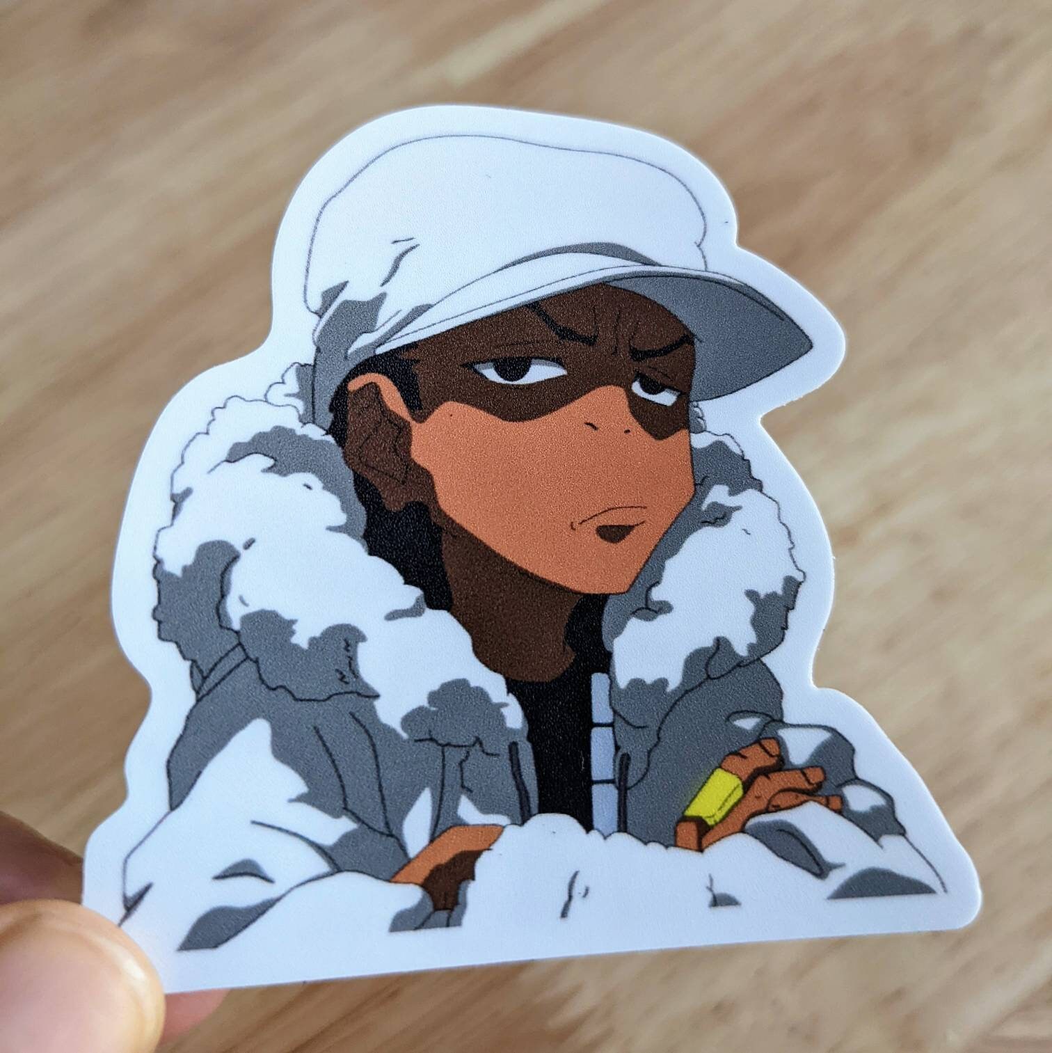 Riley Freeman Sticker Boondocks Die-cut Matte Vinyl Sticker Fan Art ...