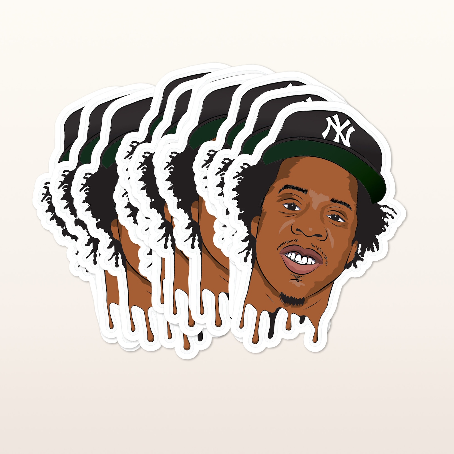 JAY Z DRIP - Rapper Vinyl Sticker - Musical Sticker Aesthetic - Laptop ...