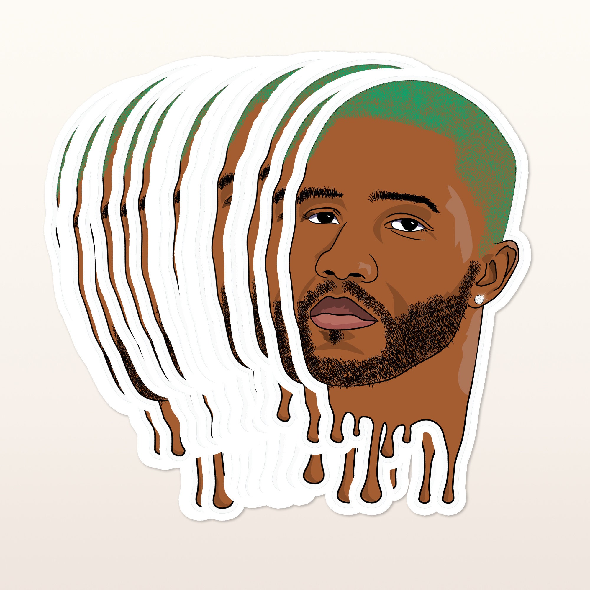 FRANK OCEAN DRIP Rapper Vinyl Sticker Musical Sticker - Etsy