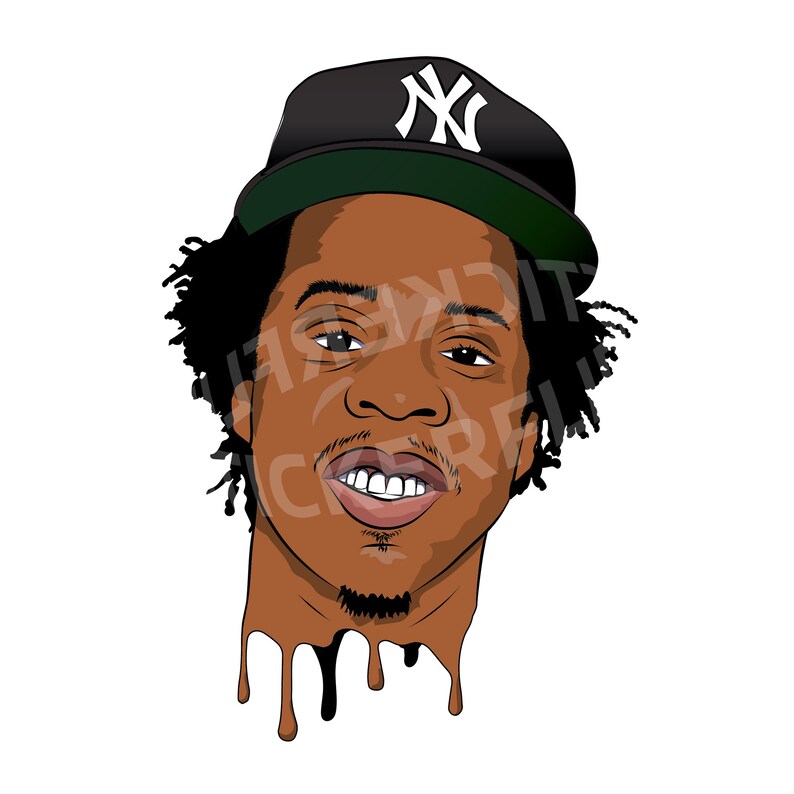 JAY Z DRIP Rapper Vinyl Sticker Musical Sticker Aesthetic - Etsy