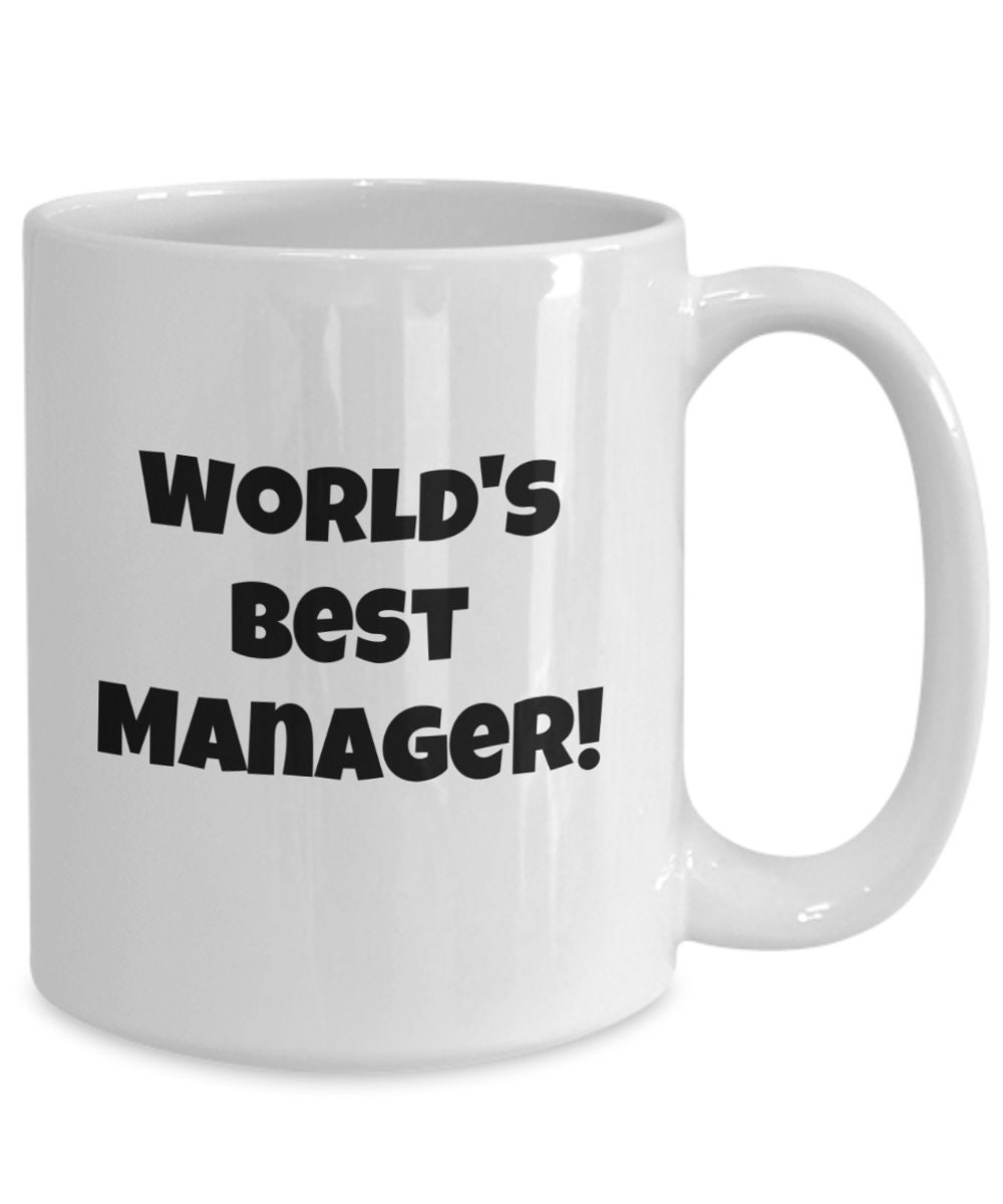 Best manager gift best manager mug funny mug for world's | Etsy