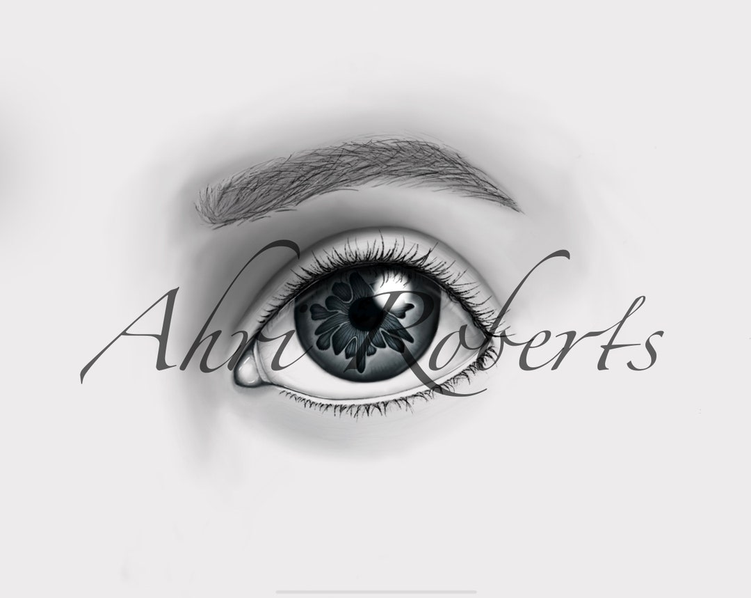 Digital Eye Drawing#2 10.22.20 - Etsy