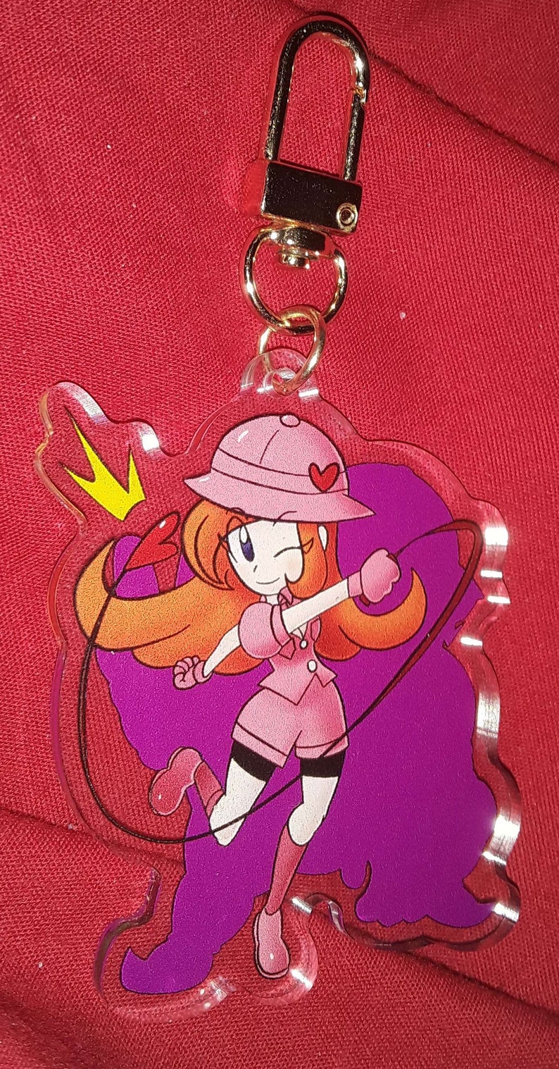 Wario and Mona Keychain - Etsy