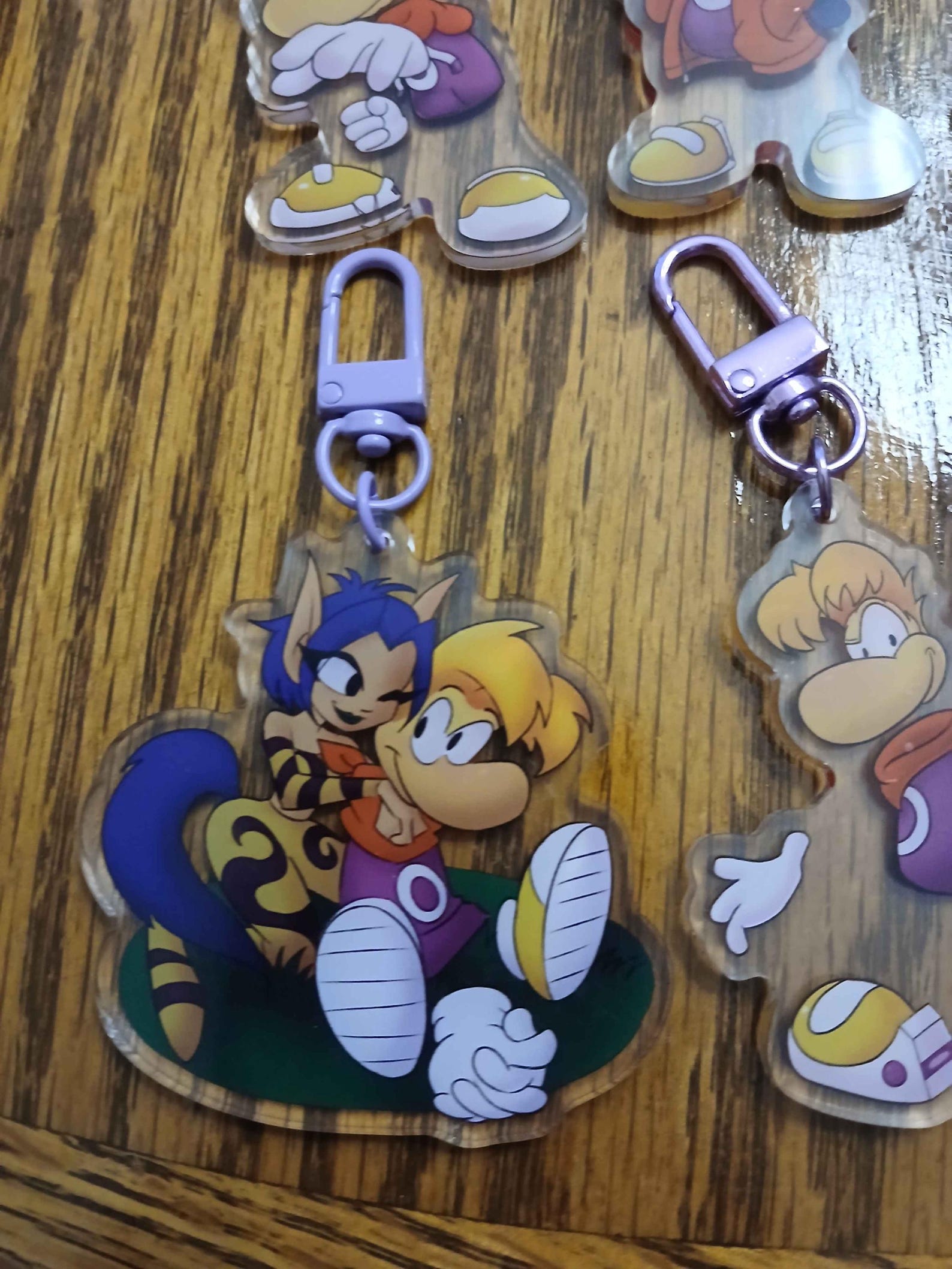 Rayman Keychain/charms! - Etsy
