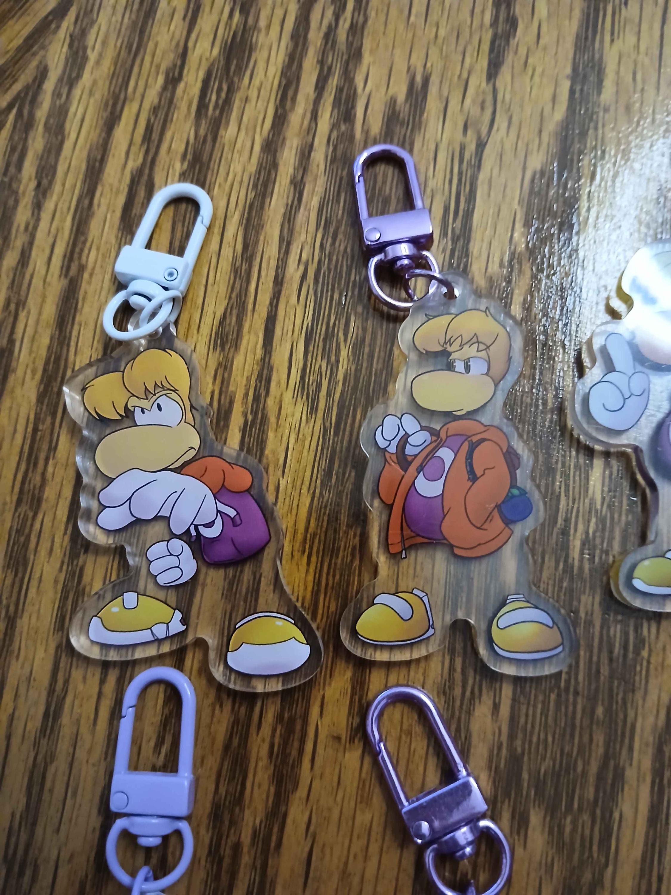 Rayman Keychain/charms! - Etsy