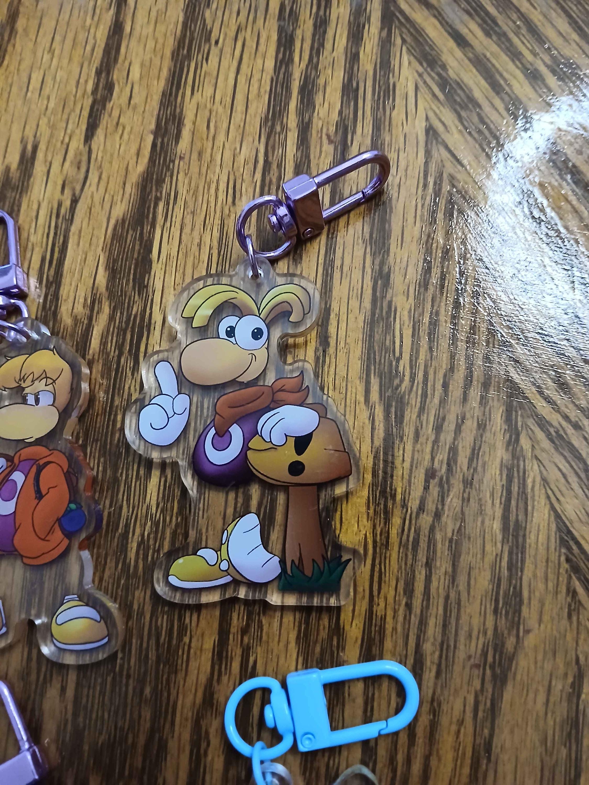 Rayman Keychain/charms! - Etsy