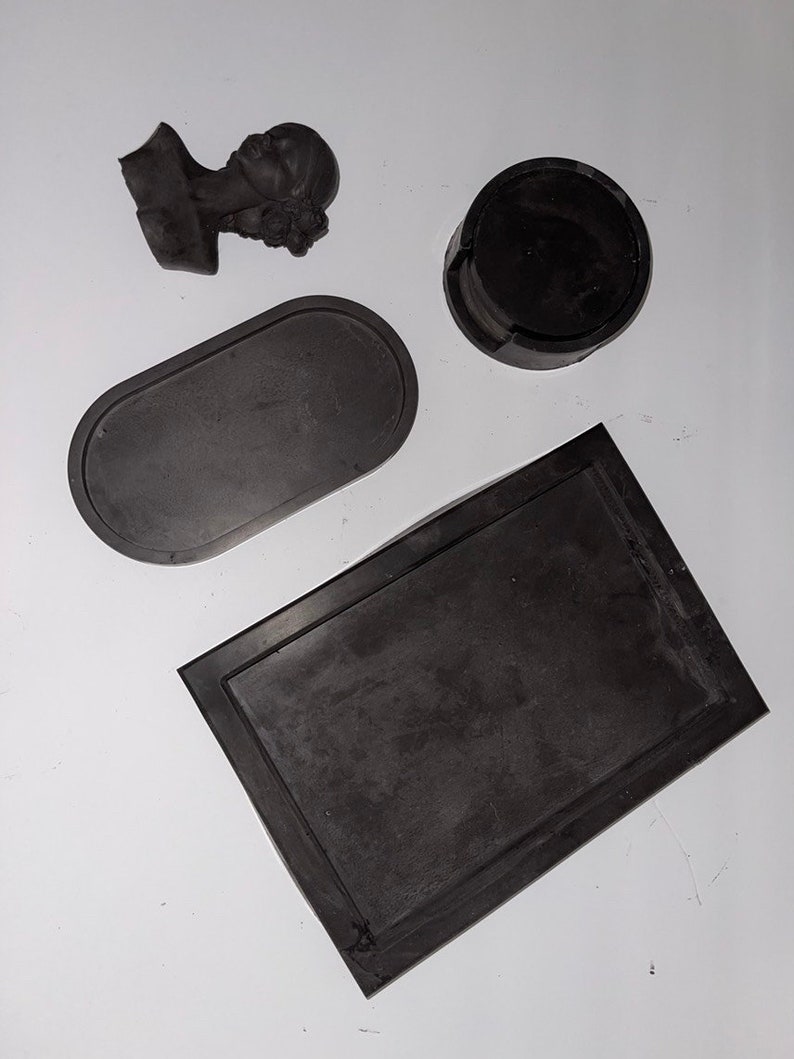 Black Rectangular Ceramic Tray - Etsy