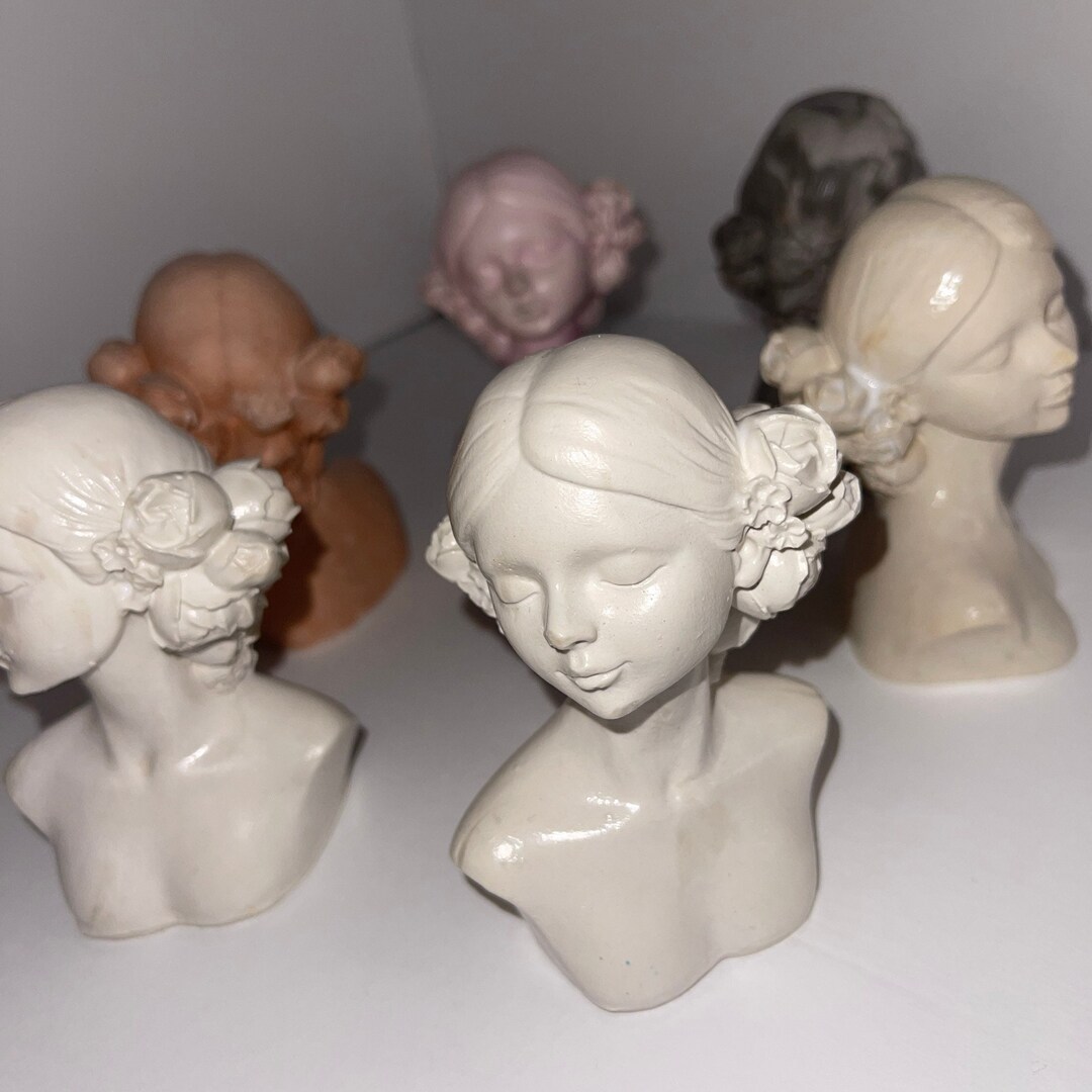 Small Statue | Greek Goddess Figurine | Book Topper Home Decor | Female ...