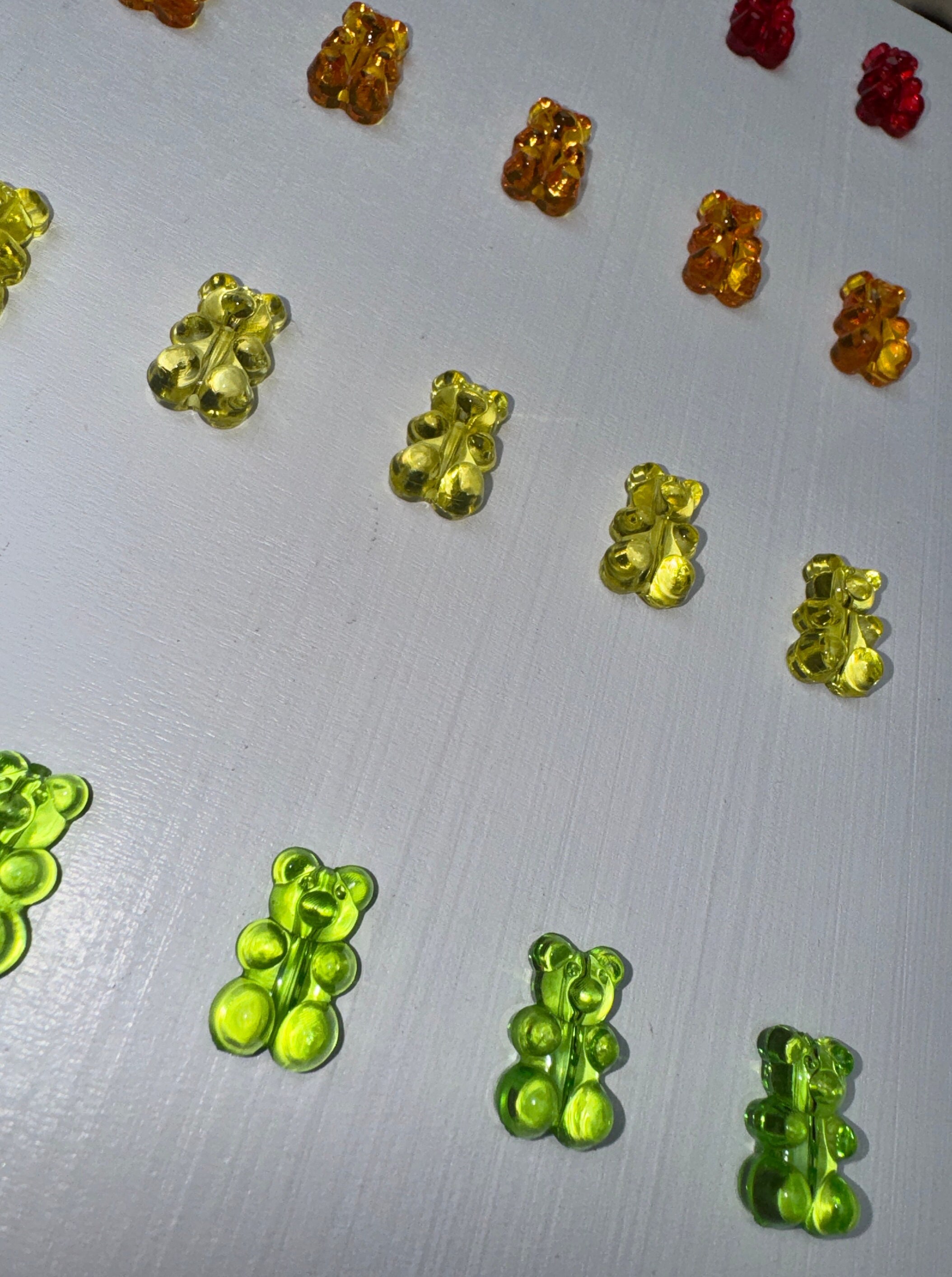 3D Gummy Bear Resin Painting Wall Art - Etsy