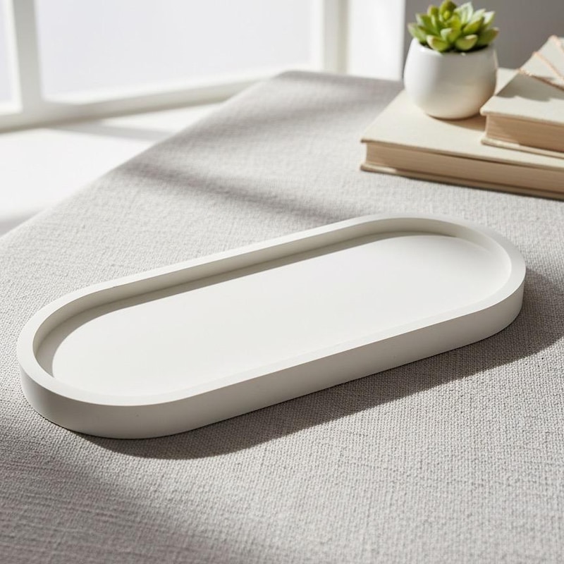 Large Oval Tray Wood - Etsy