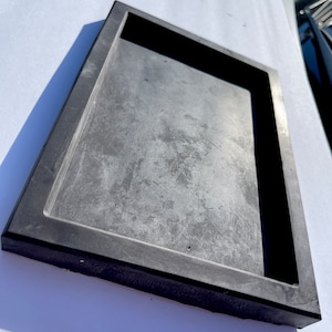 Black Rectangular Ceramic Tray - Etsy