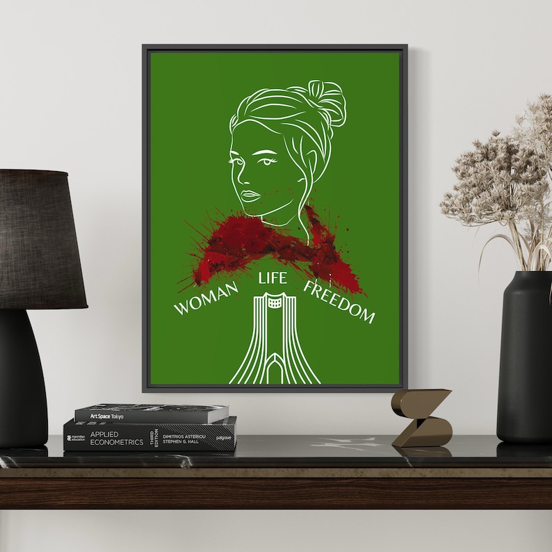 Mahsa Amini PNG & JPG, Woman Life Freedom Poster Print - Etsy