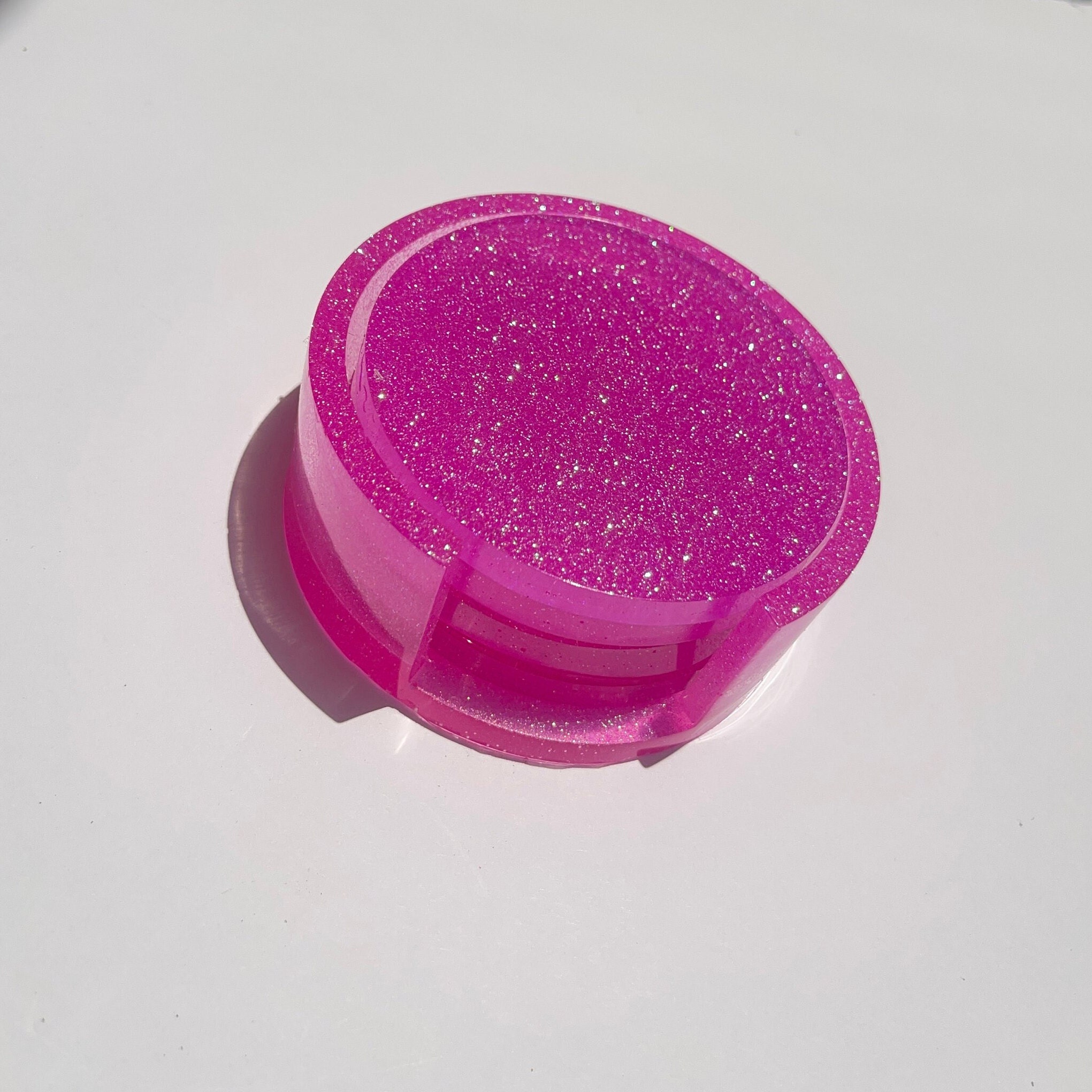 Barbie Pink Glitter Coaster Set of 4 - Etsy