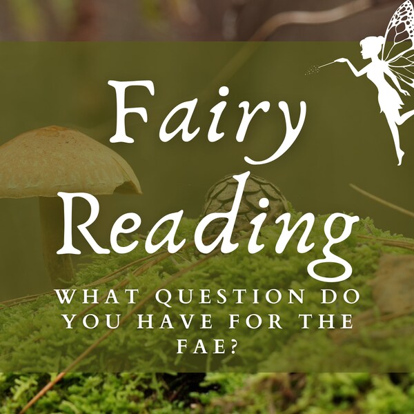 Fairy Reading - Etsy