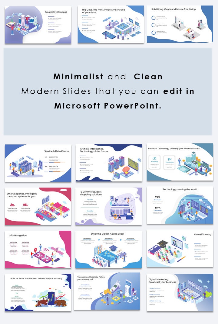 2023 Visual Presentation Template Slides Visual Graphic Slides 80 ...