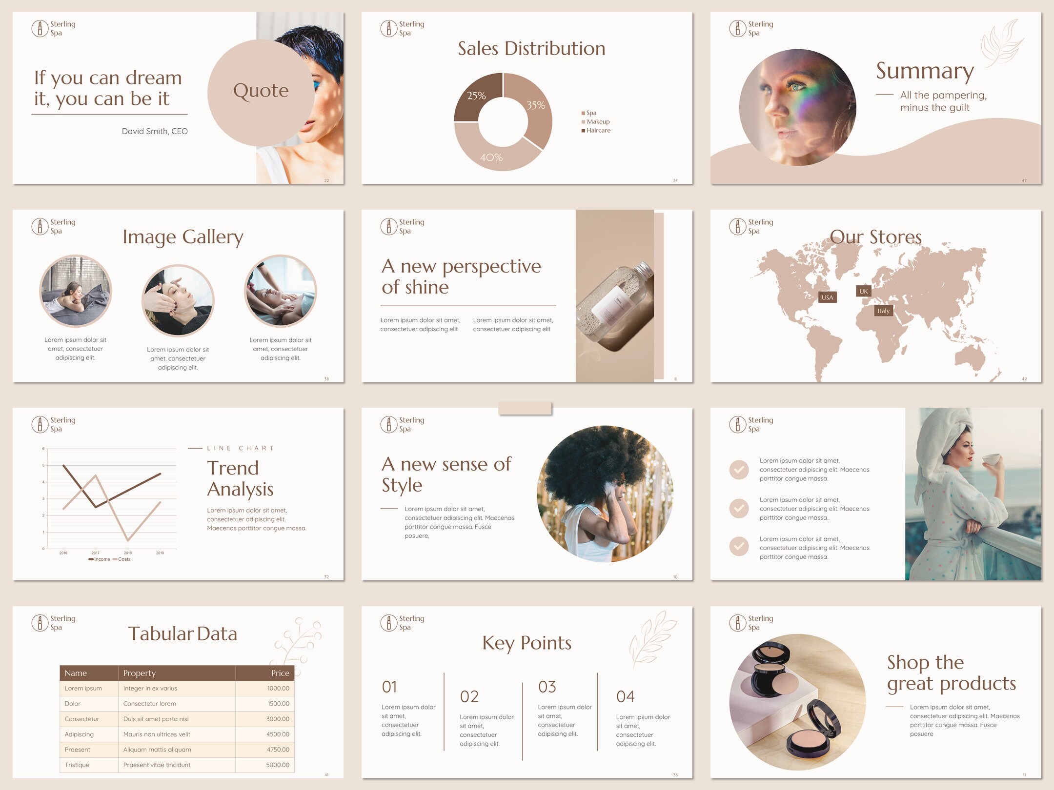 Minimalist Clean Presentation Template | Clean Proposal | Project ...