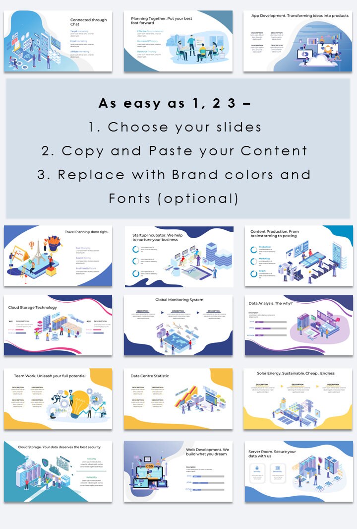 2023 Visual Presentation Template Slides Visual Graphic Slides 80 ...