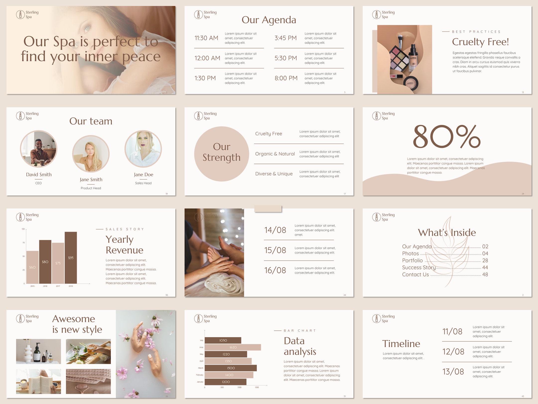 Minimalist Clean Presentation Template | Clean Proposal | Project ...