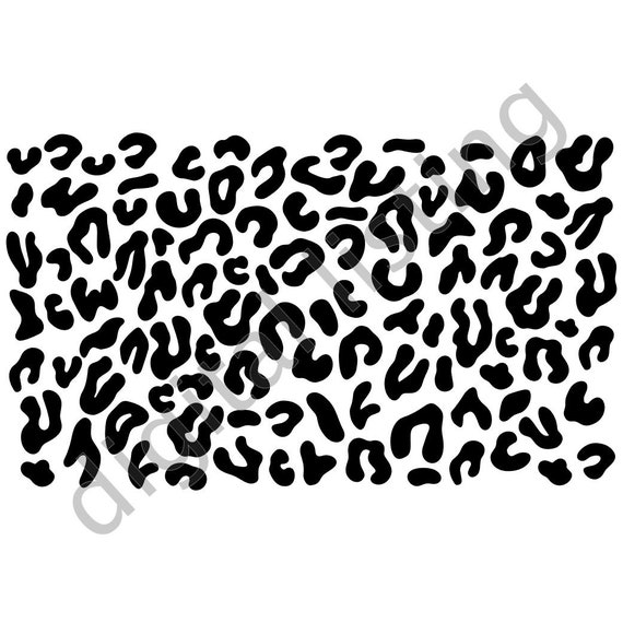 Leopard Print CUT & PRINT File digital Download ONLY | Etsy