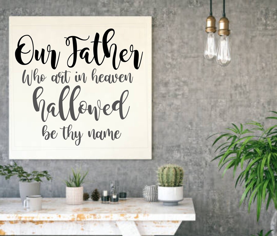 Our Father *digital Download ONLY* - Etsy