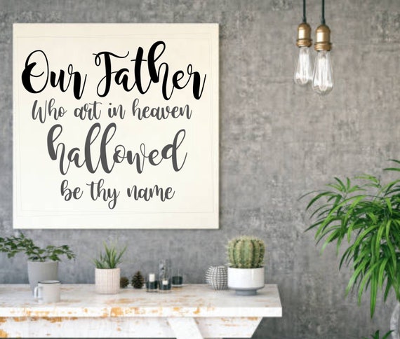 Our Father digital download ONLY | Etsy