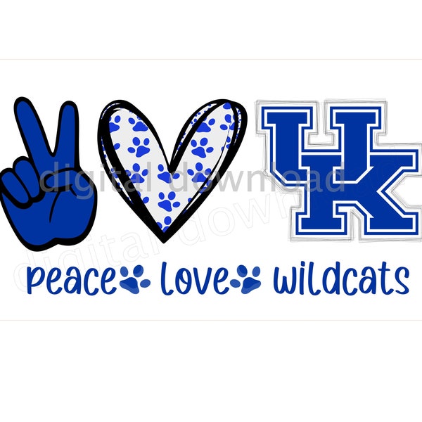 Kentucky Wildcats Svg - Etsy
