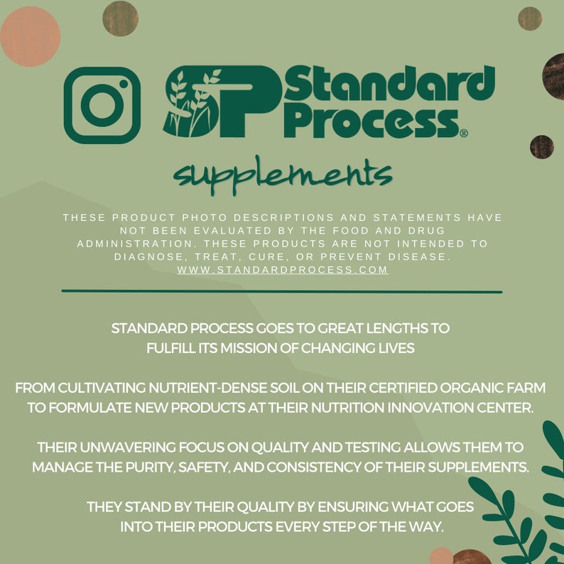 83 Standard Process Supplement Product Photos as Instagram Posts - Etsy