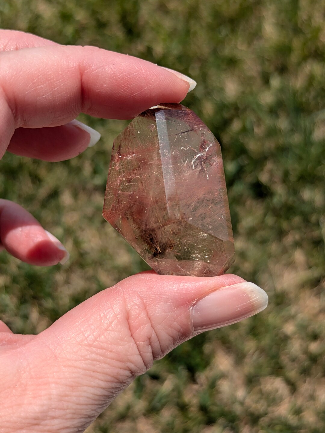 Peach Rutile Free Form (PA2) - Etsy