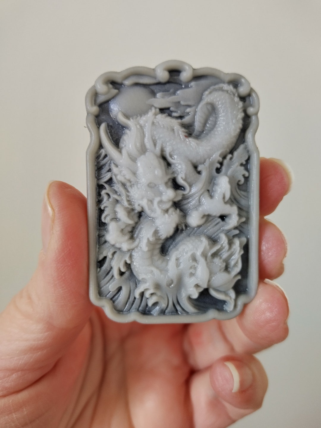 Taiji Jade Dragon Carving - Etsy